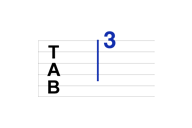 TABs-Qtr-Stem - GuitarMethod.com